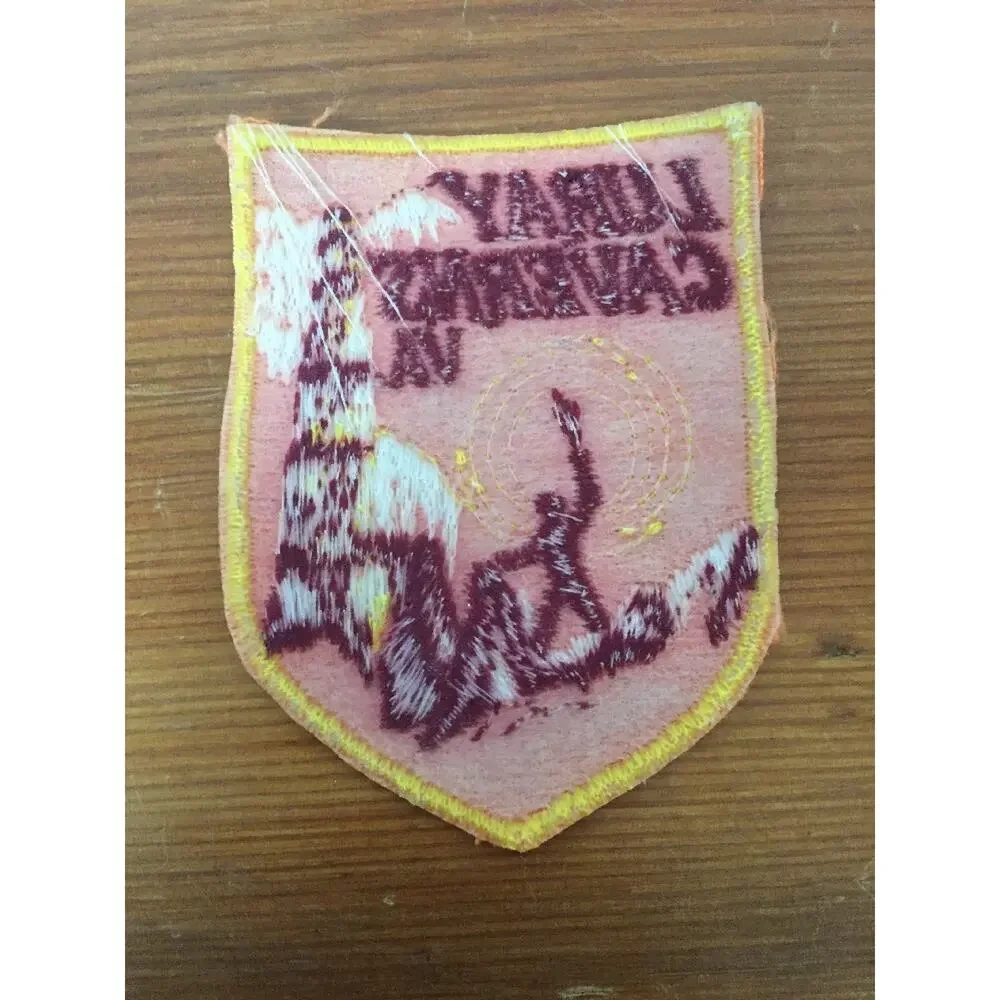 Accessories | Vtg Luray Caverns Virginia Explorer Guiding Light Orange ...